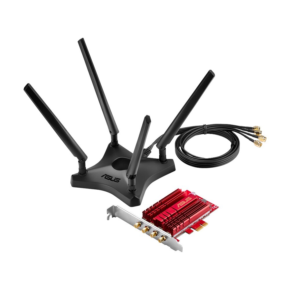 Placa de retea, Asus, PCIe, Negru - eMAG.ro