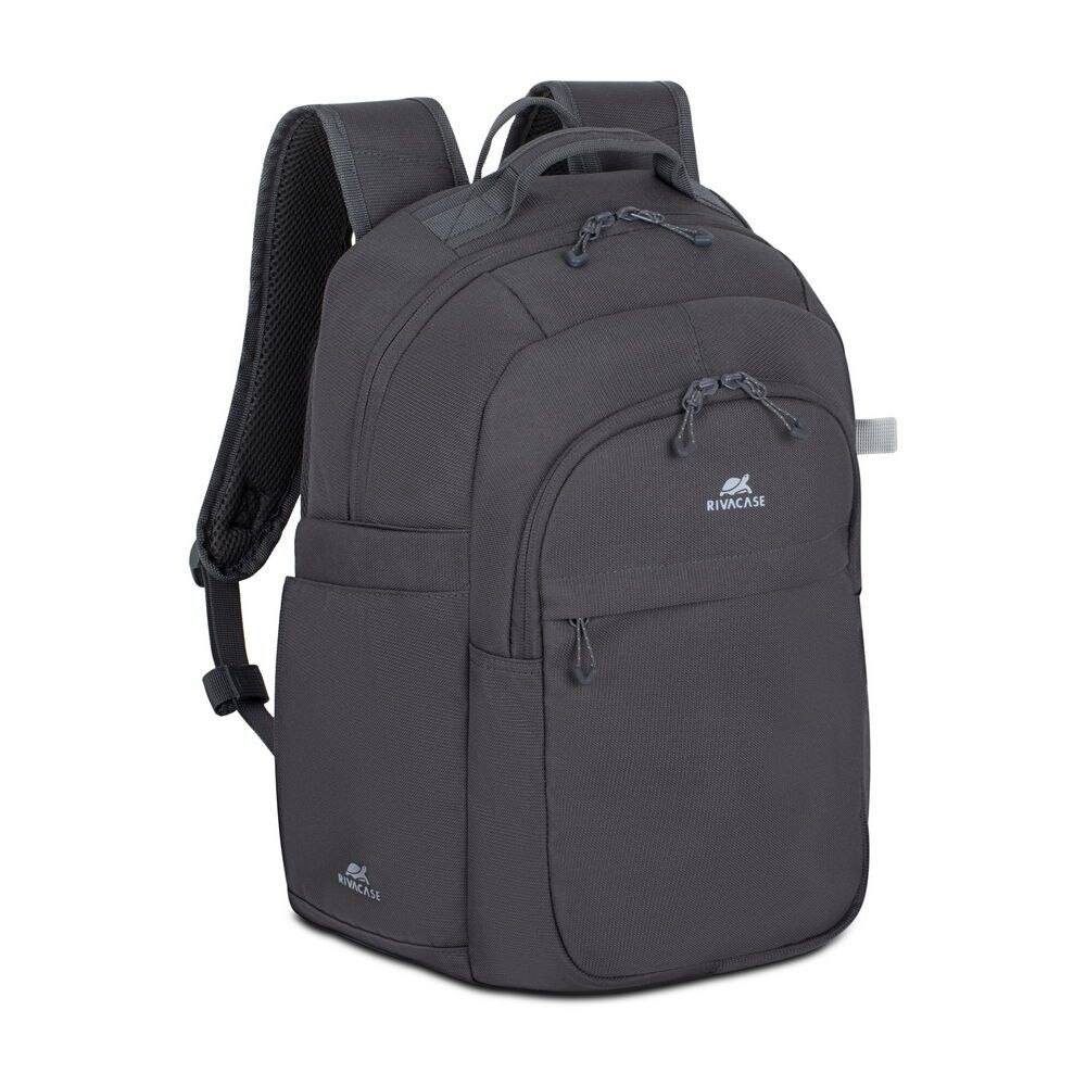 Rucsac model Urban, RivaCase, Poliester, 16L, Gri - eMAG.ro
