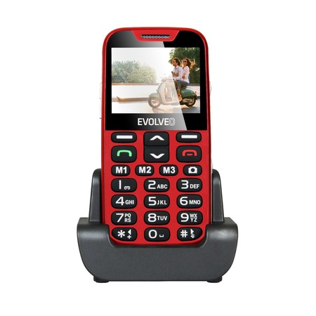 Telefon fara fir Evolveo, EasyPhone EP-600 XD, Rosu - eMAG.ro