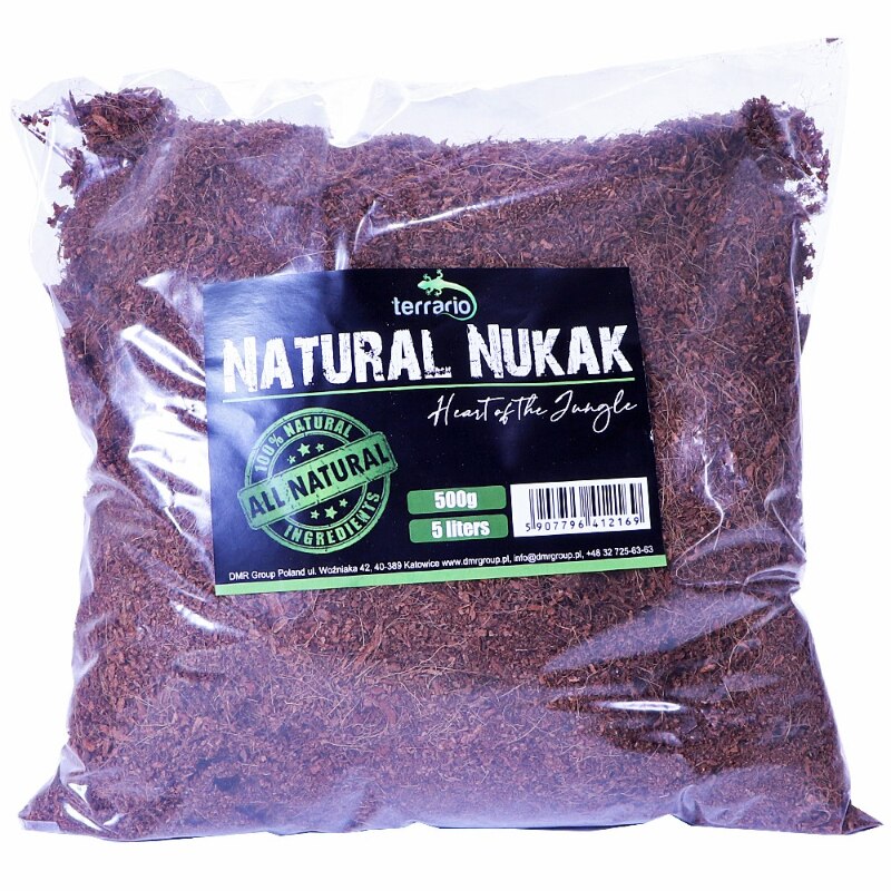Kókuszszál aljzat - Nukak Natural Terrario 5L 500G - eMAG.hu