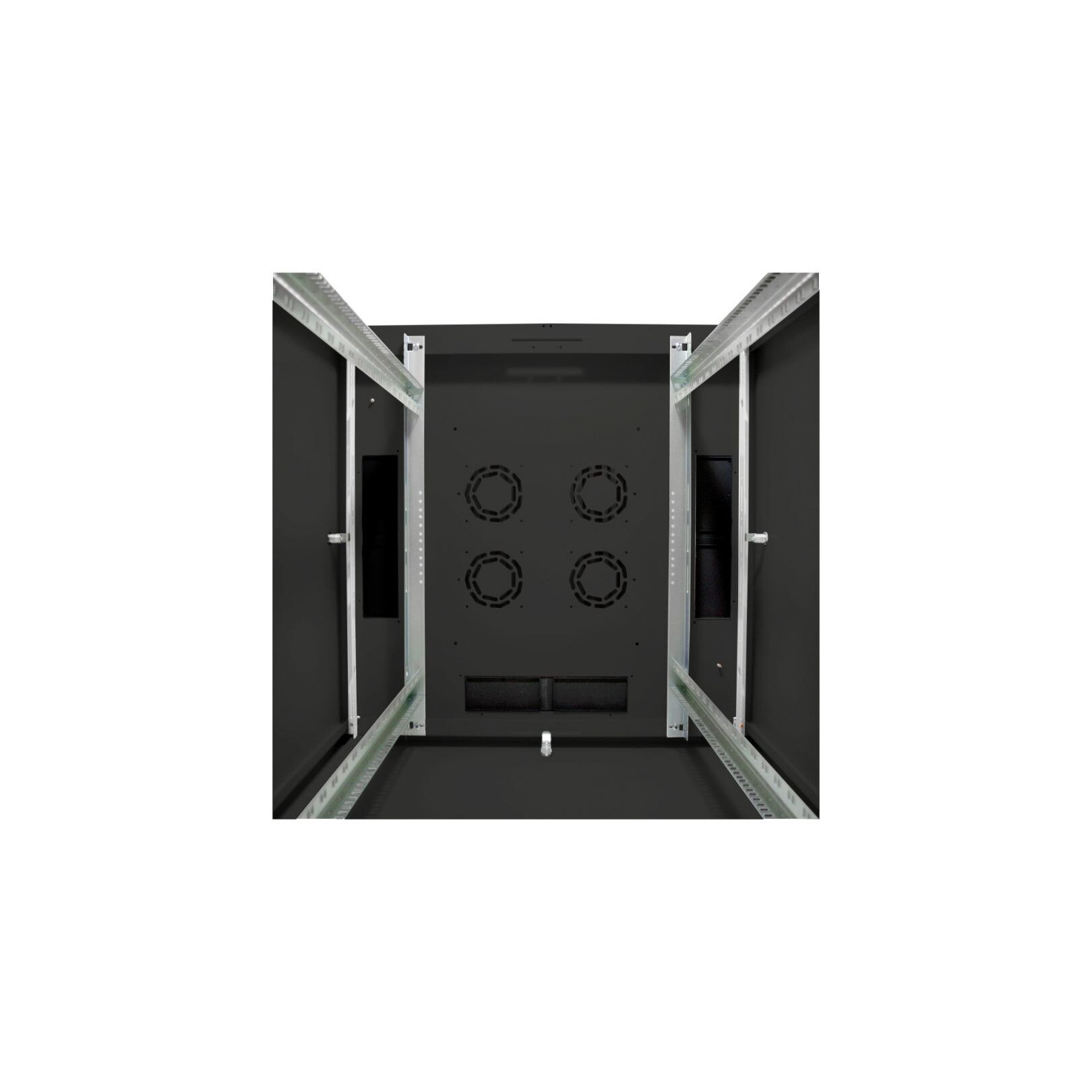 Dulap cu rack de sine statator gri, Digitus, 2053 x 900 mm, Negru - eMAG.ro
