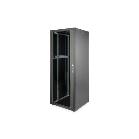 Dulap cu rack de sine statator gri, Digitus, 2053 x 900 mm, Negru - eMAG.ro