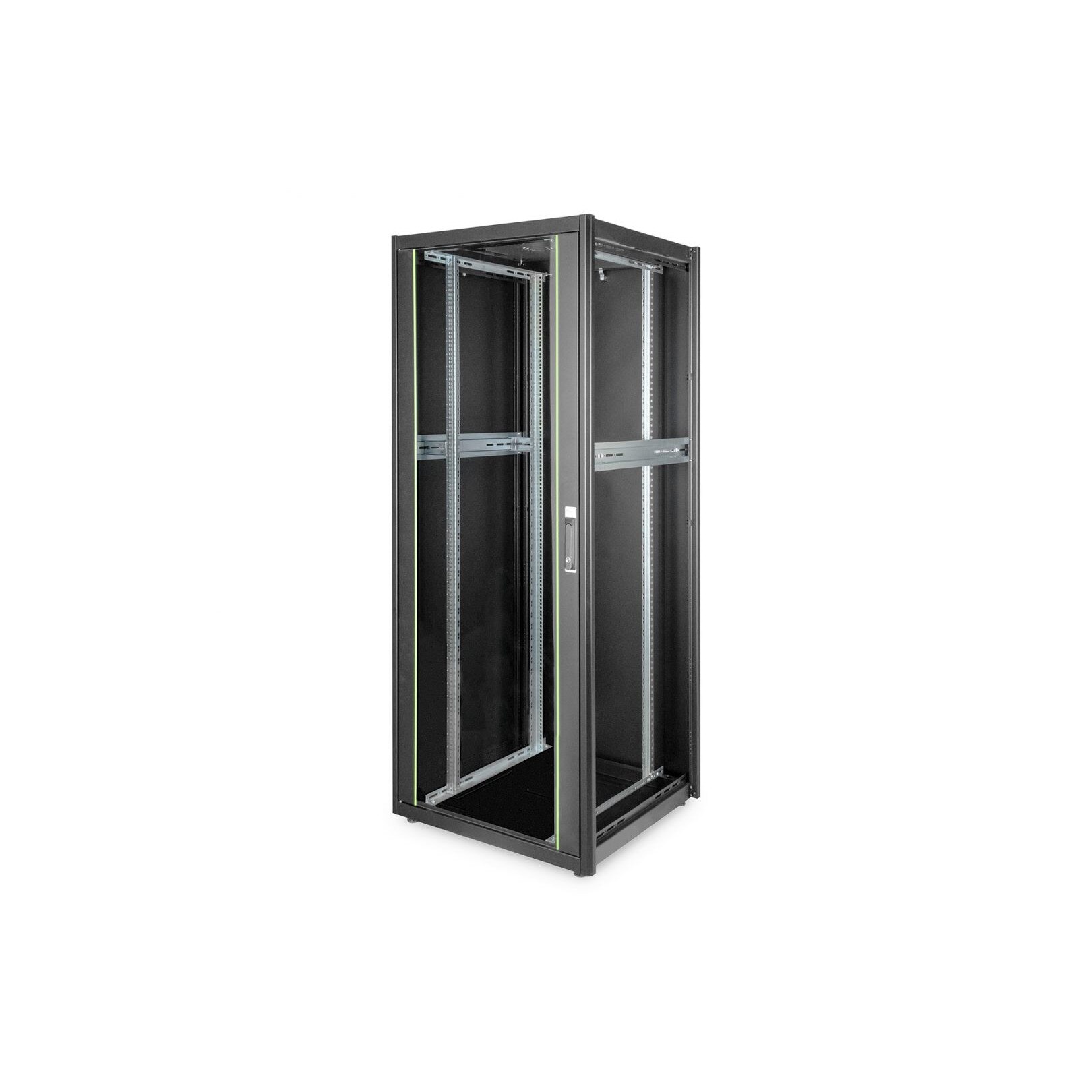 Dulap cu rack de sine statator gri, Digitus, 2053 x 900 mm, Negru - eMAG.ro