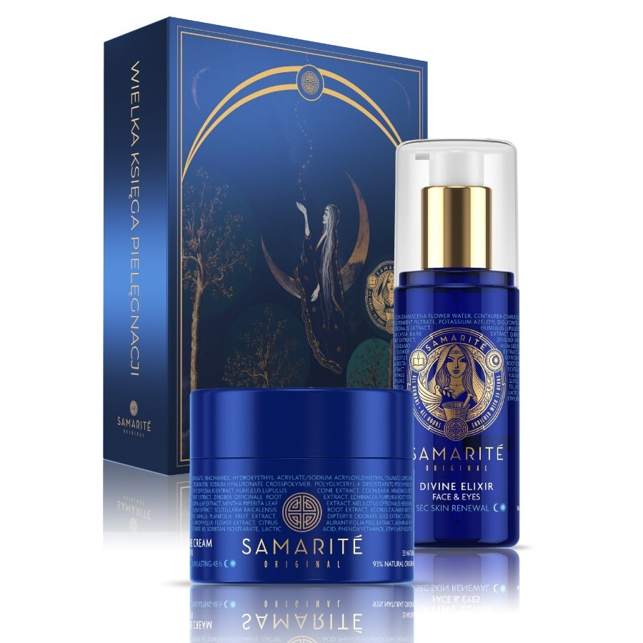Set cadou Divine Elixir + Divine Cream, Samarite, 150/45 ml - eMAG.ro