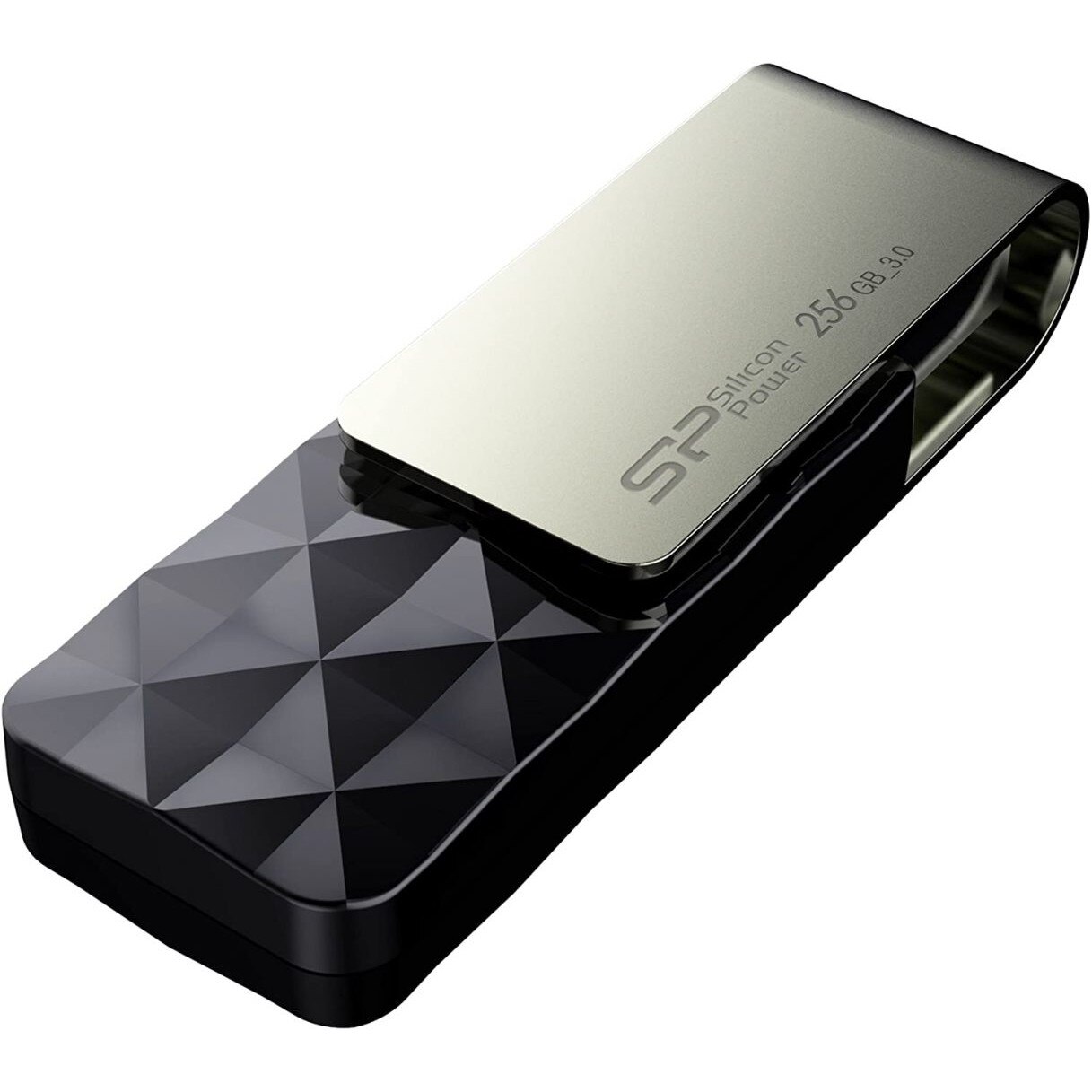 Stick USB, Silicon Power, 256 GB, Blaze, B30, USB 3.0, Negru - eMAG.ro