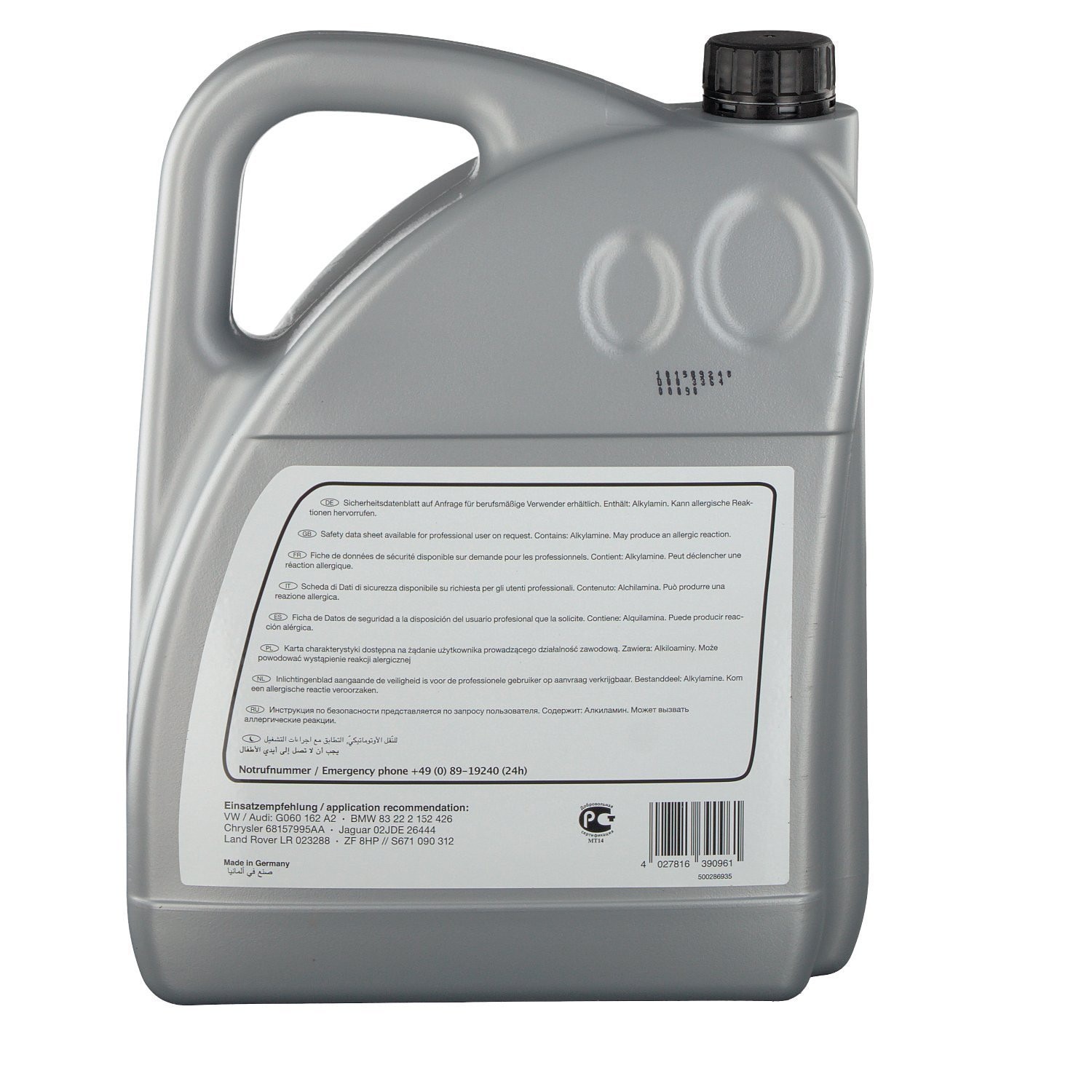 FEBI 39096 ATF Automata sebességváltó olaj, 5 L, zöld - eMAG.hu