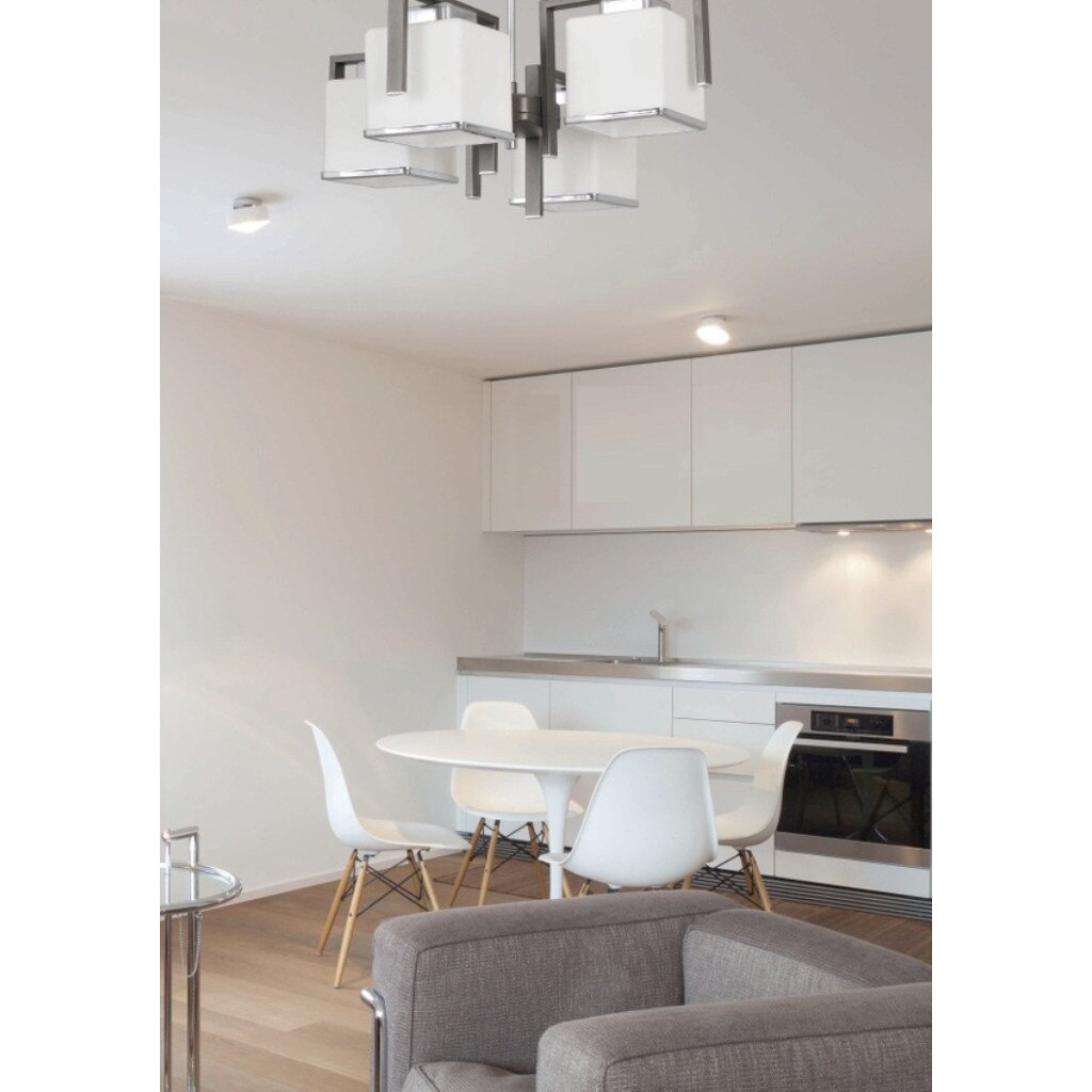 Lustra moderna Emibig CUBE cu 4 brate si dulie normala E27 - eMAG.ro