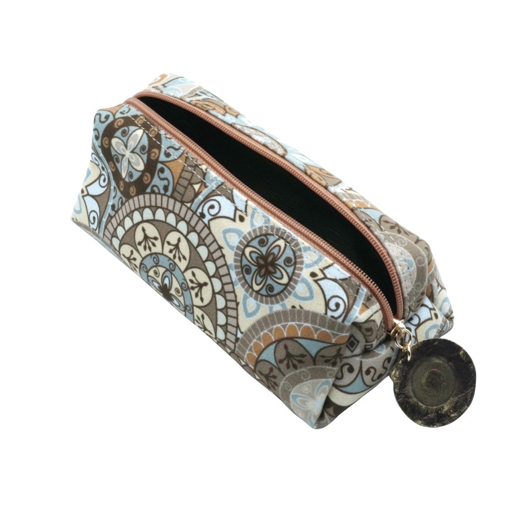 Portfard usor din plus, handmade, "Just for you - Mandalas" - eMAG.ro