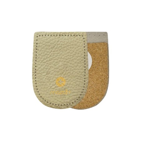 Set 2 branturi ortopedice pentru calcai, Mazbit, Pluta/Piele, 5 mm, 41 ...