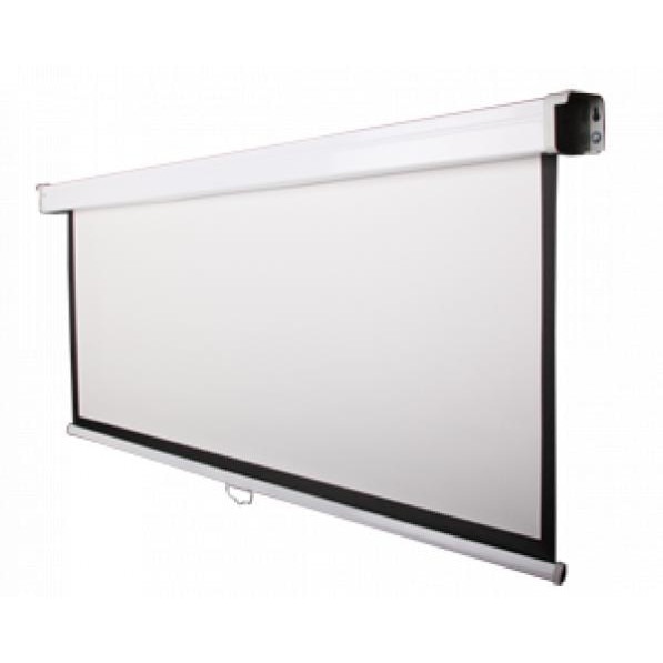 Ecran proiectie, Funscreen, 130 x 180 cm, 4:3, Alb - eMAG.ro
