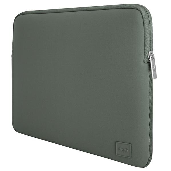 Husa laptop, UNIQ, 14 inch, Rezistent la apa, Neopren, Verde - eMAG.ro
