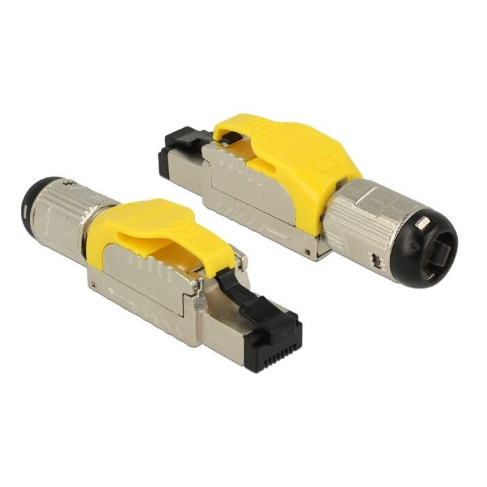 DeLock RJ45 Plug Field Assembly Cat.6A metal - eMAG.ro
