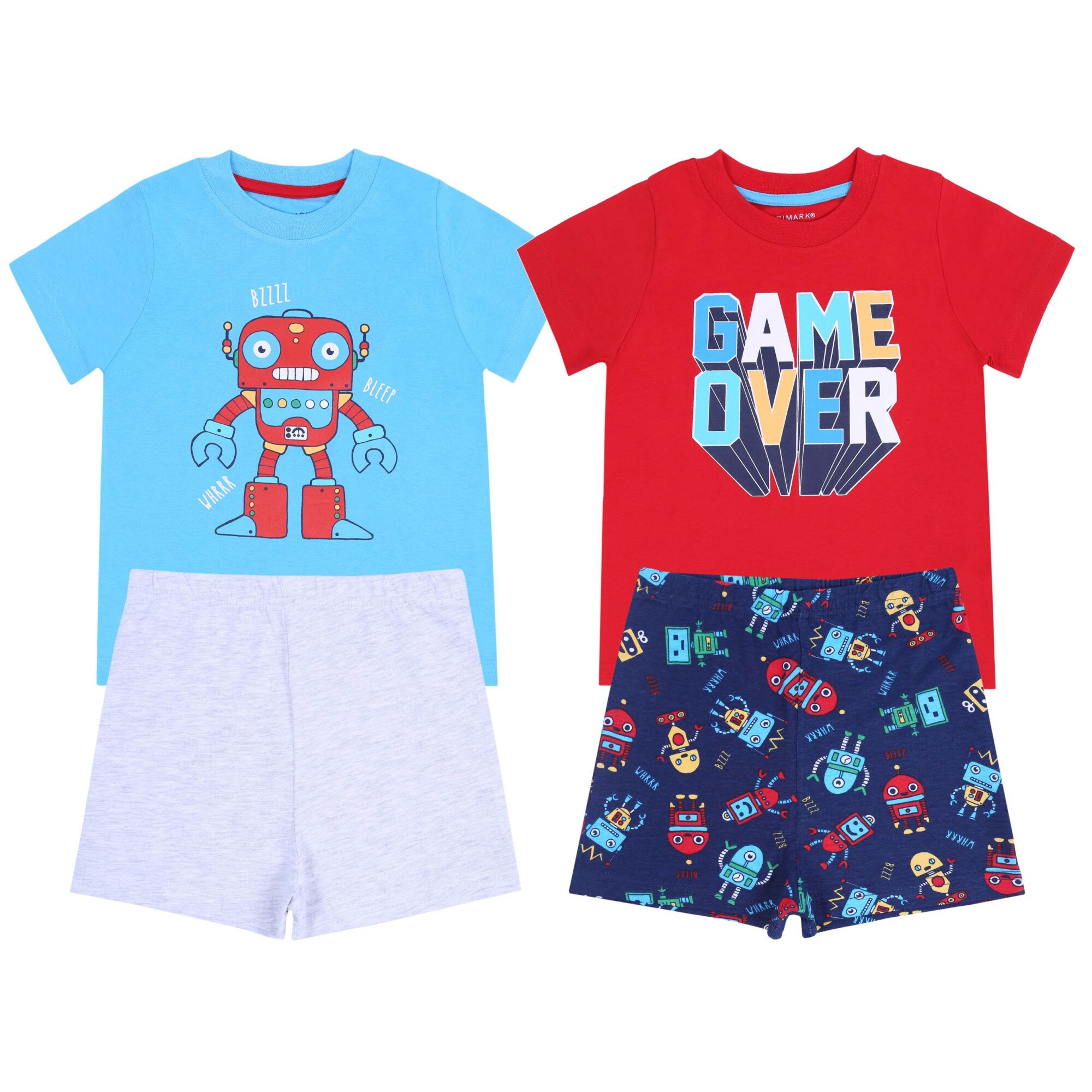 Set 2 x Pijamale copii, Primark, Multicolor - eMAG.ro