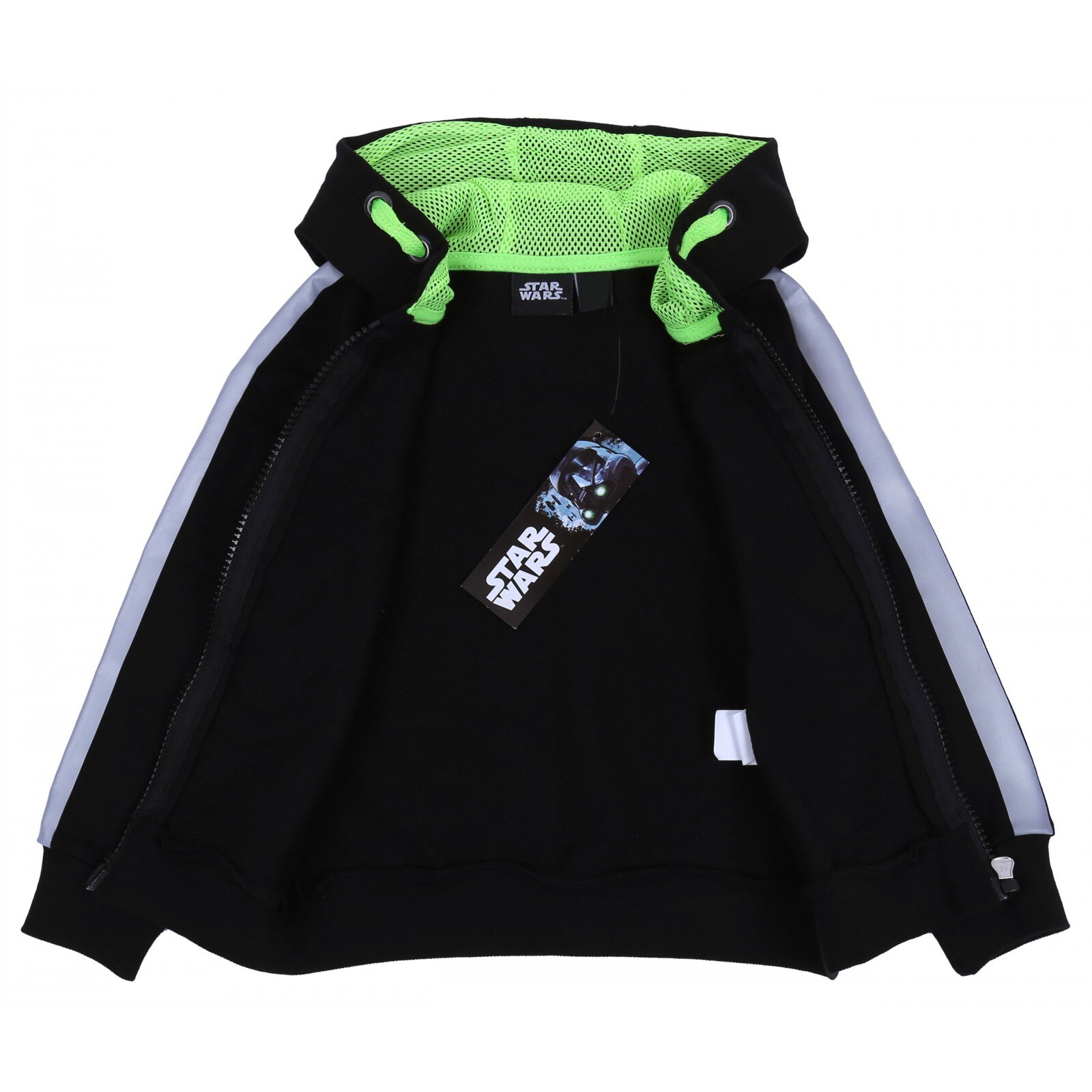 Hanorac copii, Star Wars, Bumbac, 2 ani, Negru, 92 CM - eMAG.ro