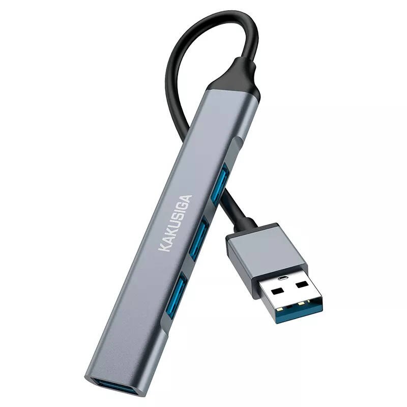 Hub, KakuSiga, USB, Gri - eMAG.ro