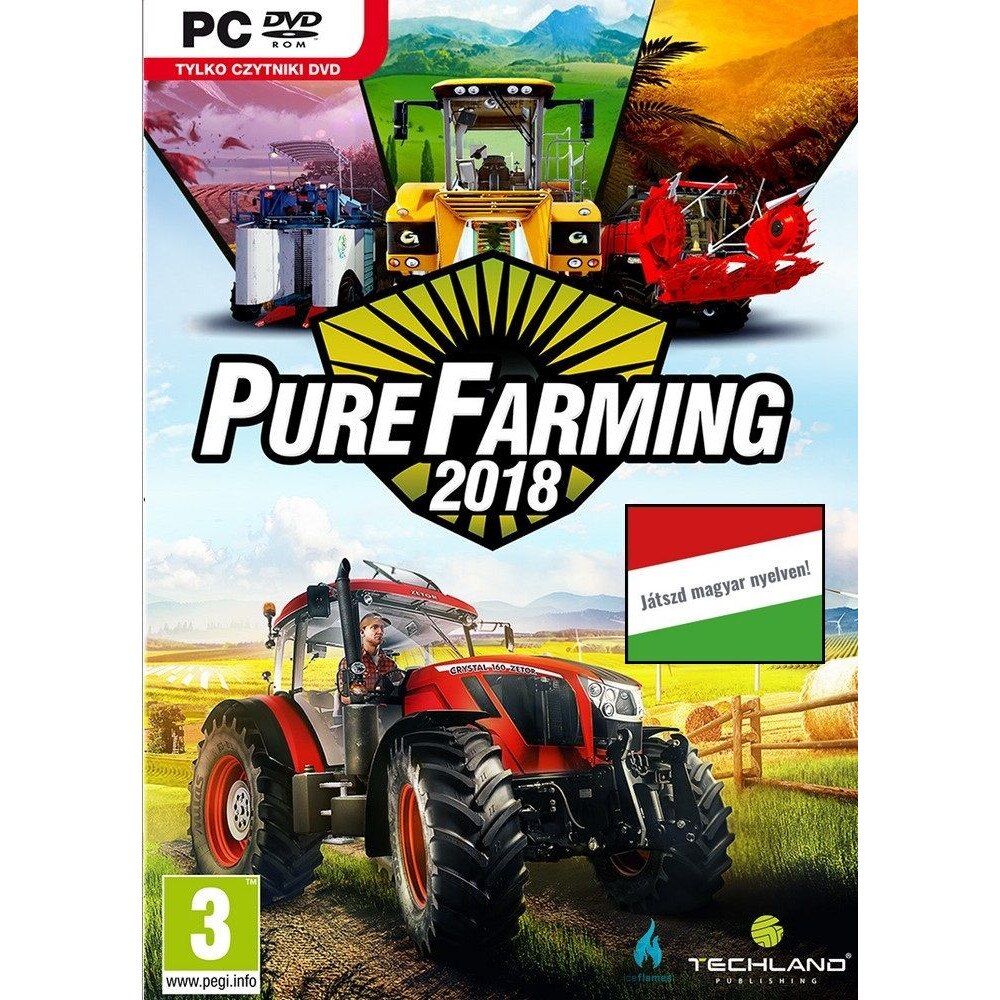 Joc PC Pure Farming 2018, Techland Publishing, Limba maghiara - eMAG.ro