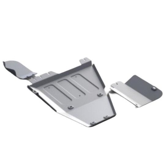 Protectie scut cutie transfer, Rival, Aluminiu, Compatibil cu Toyota ...