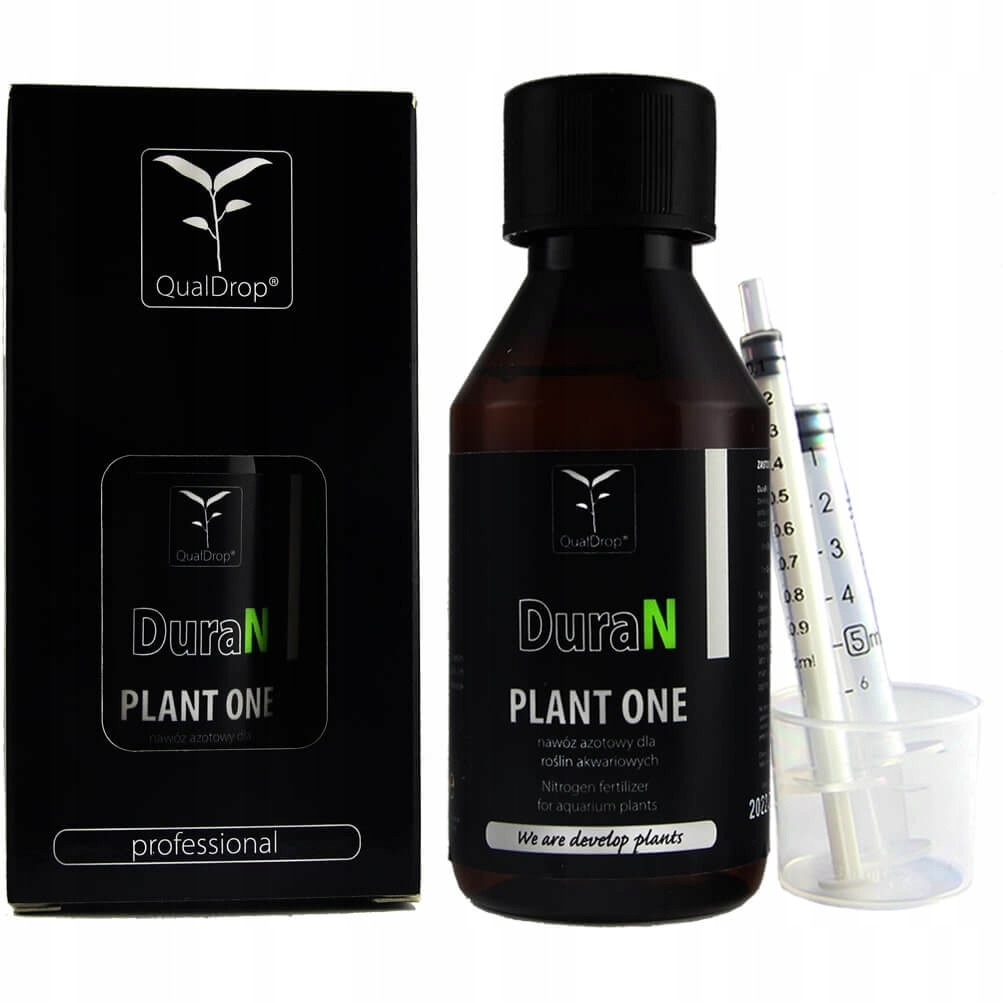 Ingrasamant cu azot pentru plante de acvariu QualDrop, DuraN, 125ml ...