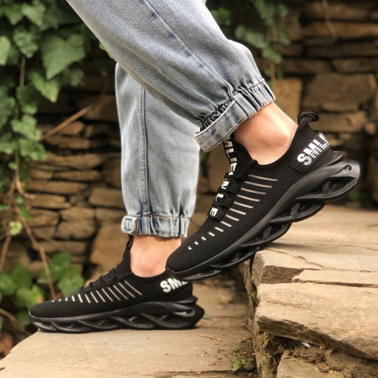 Adidasi casual, BOA, BA0602, Polietilena, Negru, 44 EU - eMAG.ro