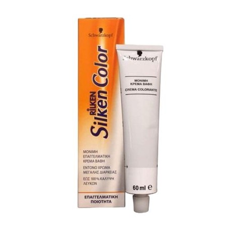 Боя за коса Schwarzkopf, Rilken Silken Color, 6.3 Интензивно златисто ...