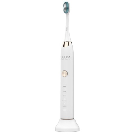 Periuta de dinti electrica OSOM, Oral Care, 5 moduri de curatare, Alb ...