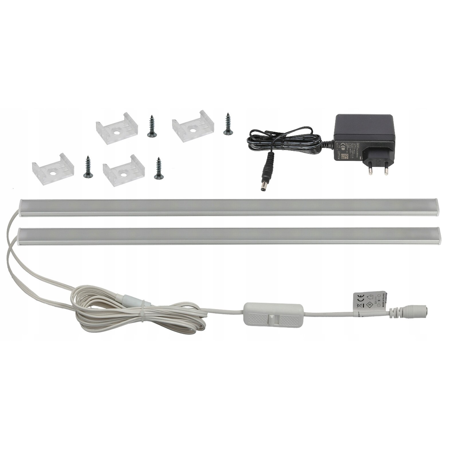 Set 2 benzi LED, Aqualed, 2 x 90 cm - eMAG.ro