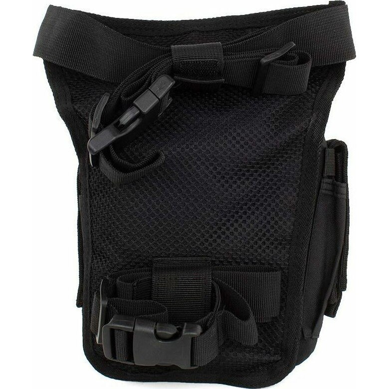 Geanta pentru talie/picior, Polo, 27 cm, Negru - eMAG.ro