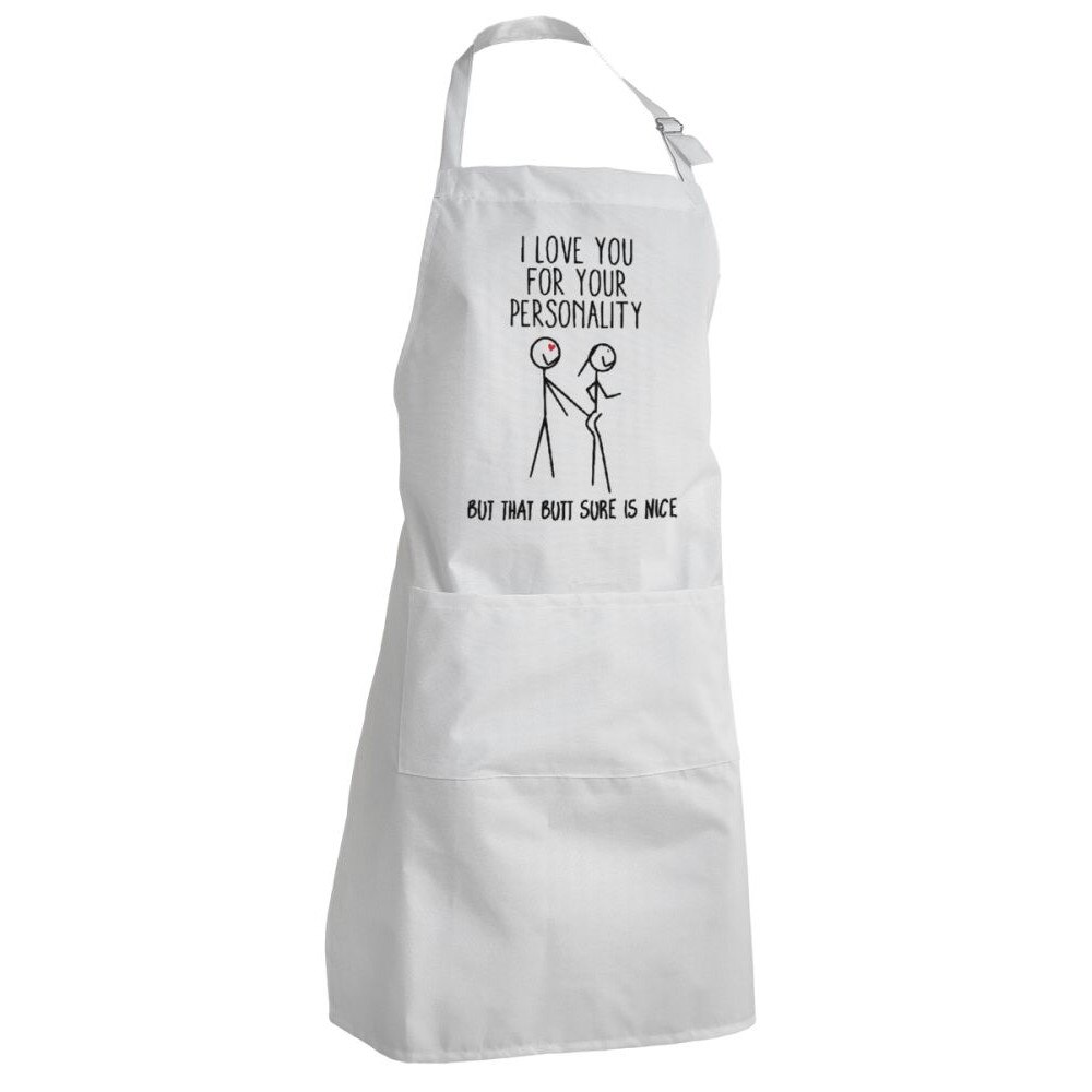 Sort Bucatar, Poliester, Alb - eMAG.ro