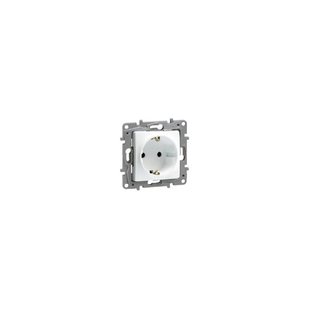 Priza, Legrand Niloe N 2P+L, Alb - eMAG.ro