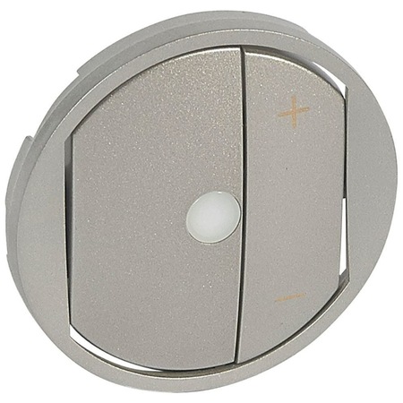 Buton intrerupator, Legrand, Titanium - eMAG.ro