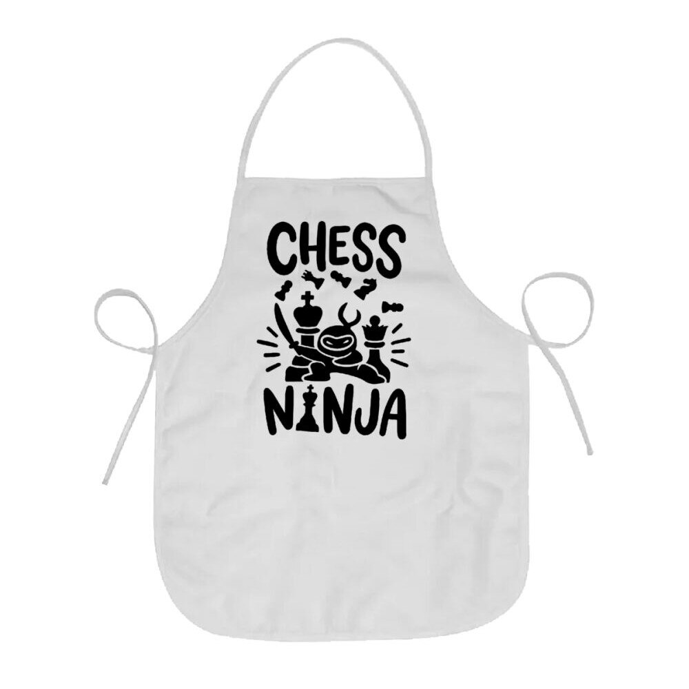 Sort bucatarie, Textil, Cu model, 63x75cm, Alb - eMAG.ro