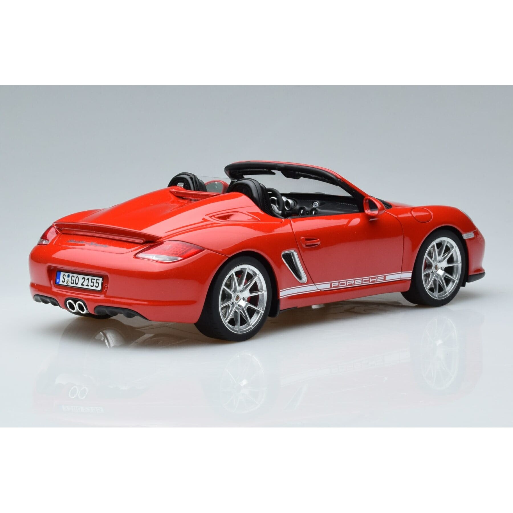 Macheta Porsche Boxster Spider 987 GT Spirit 1/18 - eMAG.ro