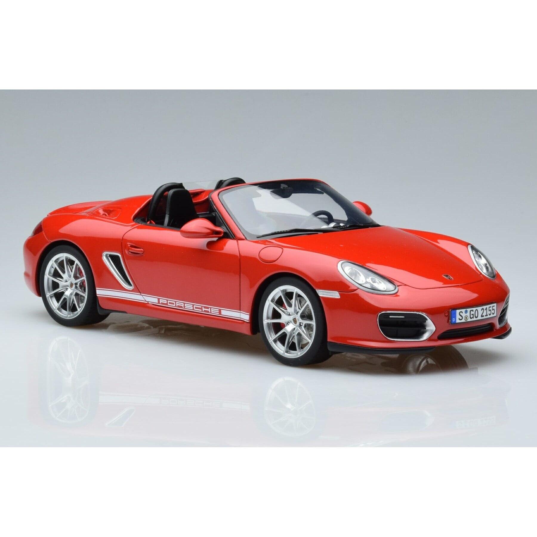 Macheta Porsche Boxster Spider 987 GT Spirit 1/18 - eMAG.ro