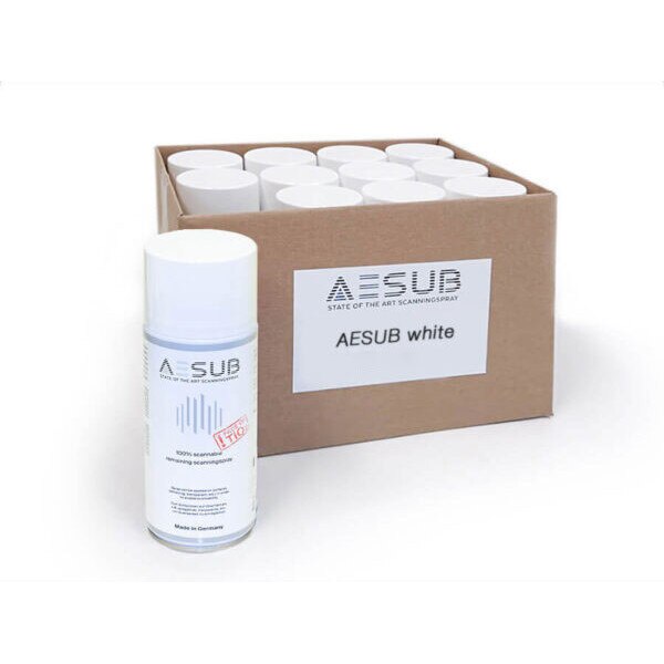 Spray scanare, AESUB, Alb, 400 ml, 24 bucati - eMAG.ro
