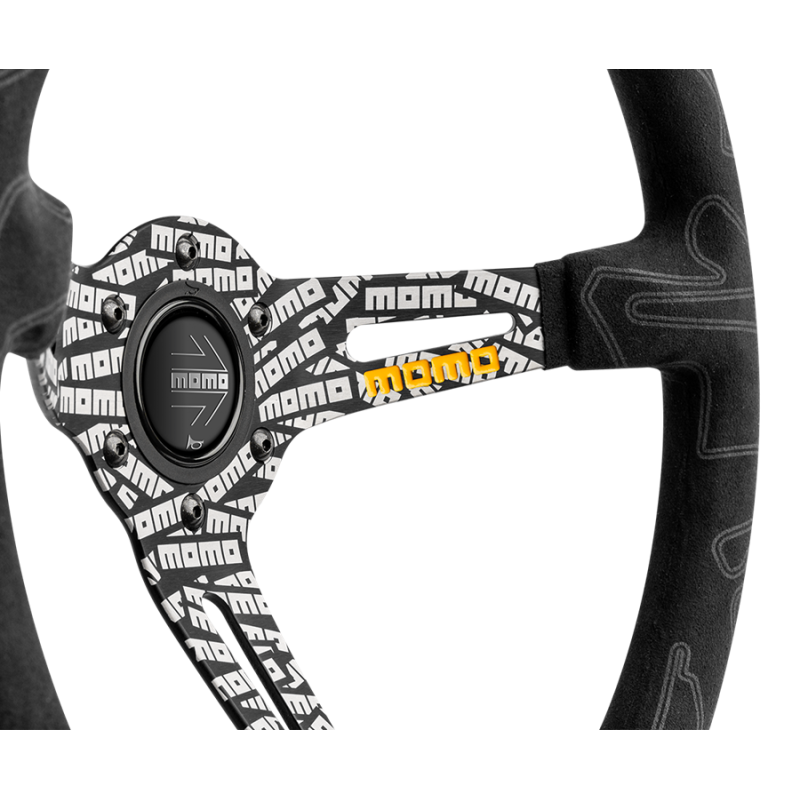 Volan, Momo, Microfibra, Negru - eMAG.ro