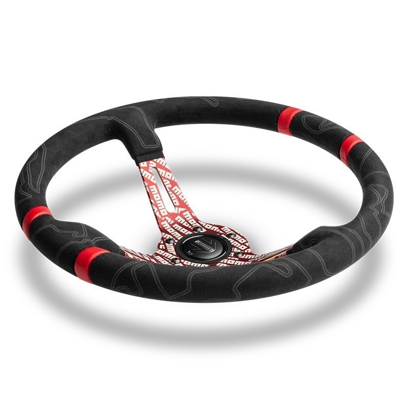 Volan, Momo, Microfibra, Negru - eMAG.ro