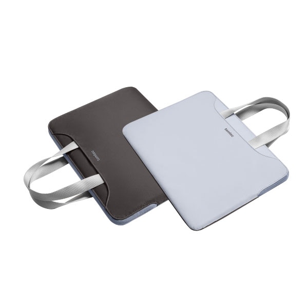 Geanta pentru Apple MacBook TomToc, 14", Gri/Albastru - eMAG.ro