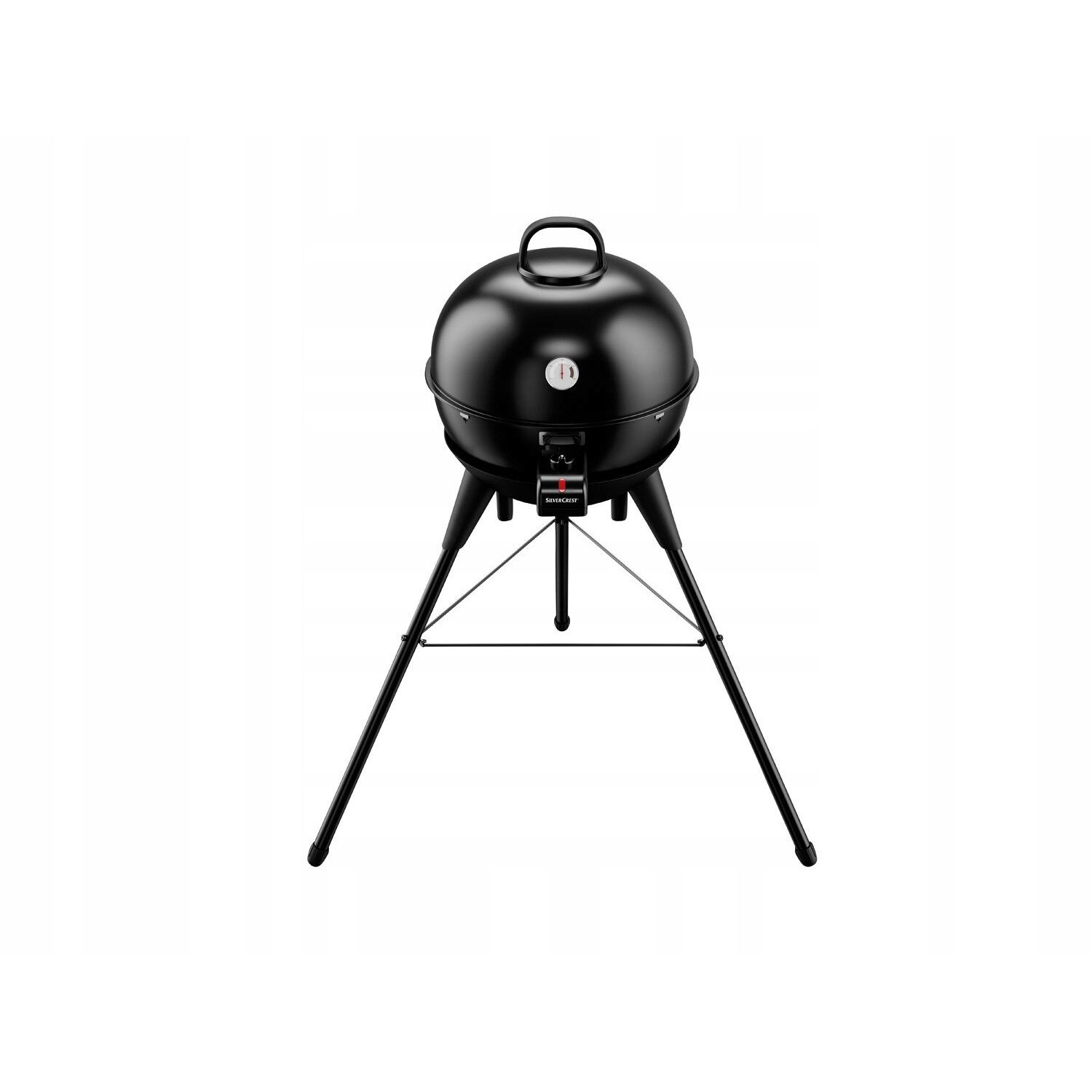 Gratar electric, Pentru gradina, Inox, Negru - eMAG.ro