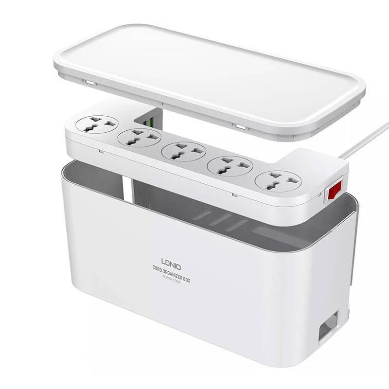 Protectie prize, 3x USB, 2500W (alb) - eMAG.ro