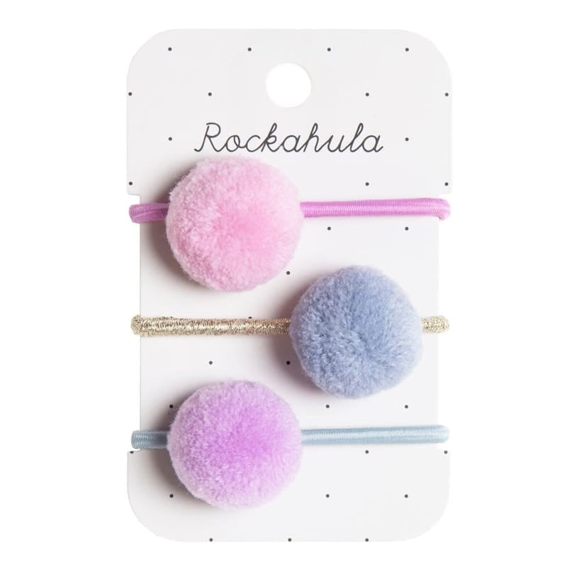 Set 3 elastice pentru par Luna Leopard Pom Pom, Rockahula Kids - eMAG.ro