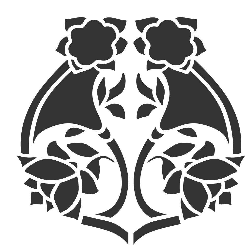 Sablon decorativ reutilizabil, Nakleo, Art Nouveau Floare, 15 x 15 cm ...