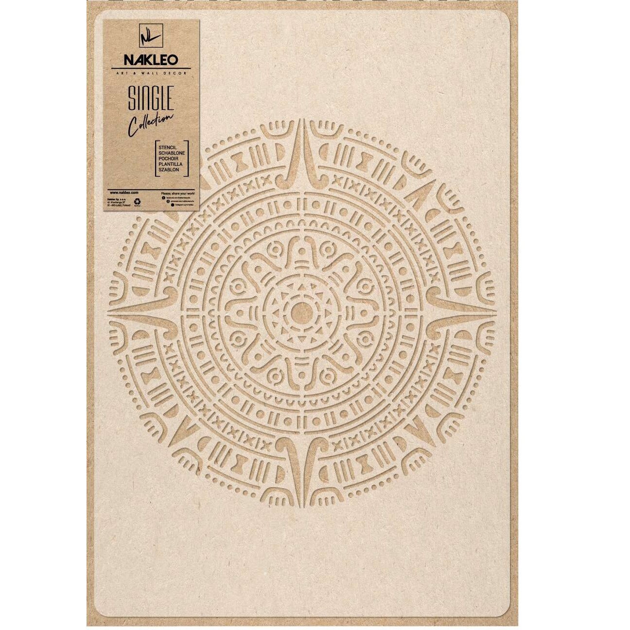 Sablon decorativ, Nakleo, Reutilizabil, Universal - eMAG.ro