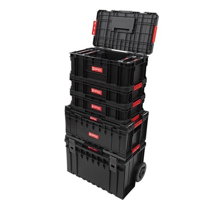 Set 10 cutii scule Qbrick, Negru - eMAG.ro