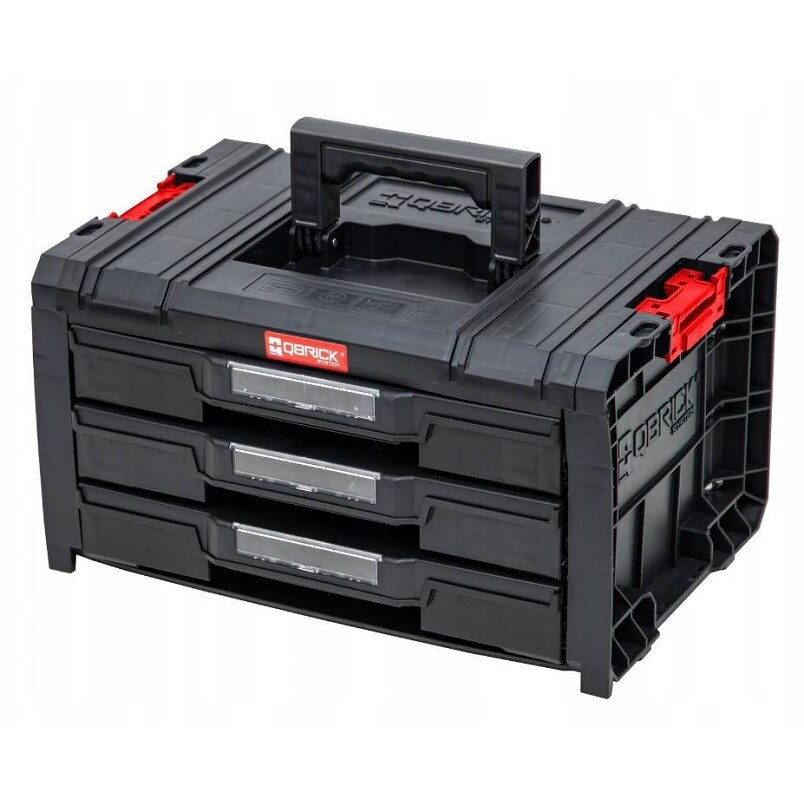 Cutie organizare scule, Qbrick, 450x320x240 mm, Negru - eMAG.ro