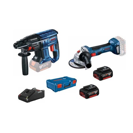 Set rotopercutor Bosch GBH 180-Li si polizor Bosch GBH 180-LI 18V, 11. ...