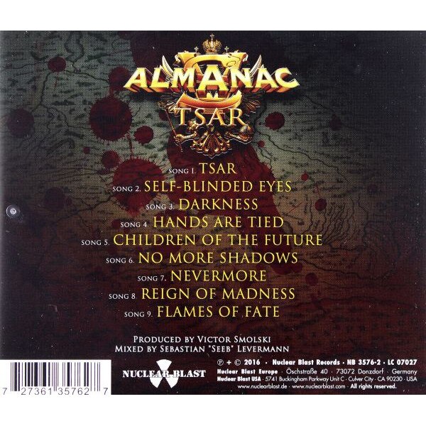 Almanac: Tsar [CD] - eMAG.ro