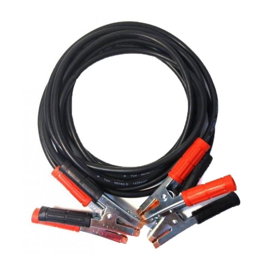 Set 2 x cabluri auto cu clesti pentru transfer curent, 5000A - eMAG.ro