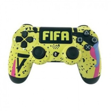 Controller Dualshock 4 v2 pentru PlayStation 4, Fifa VOLTA, Yellow ...