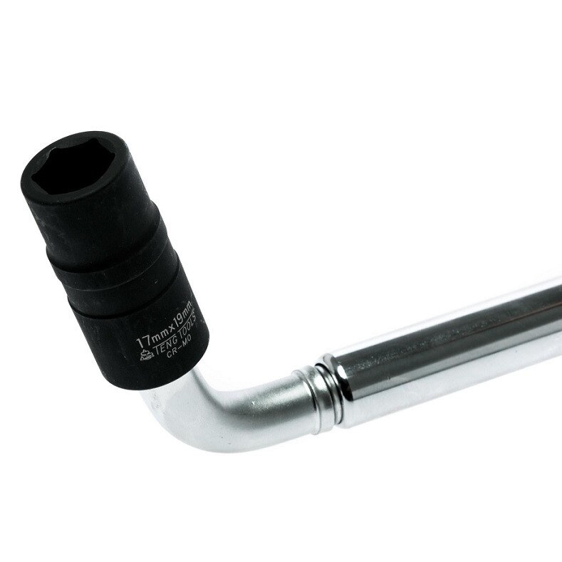 Cheie telescopica pentru roti auto, TENG TOOLS, 1/2'', Negru/Argintiu ...