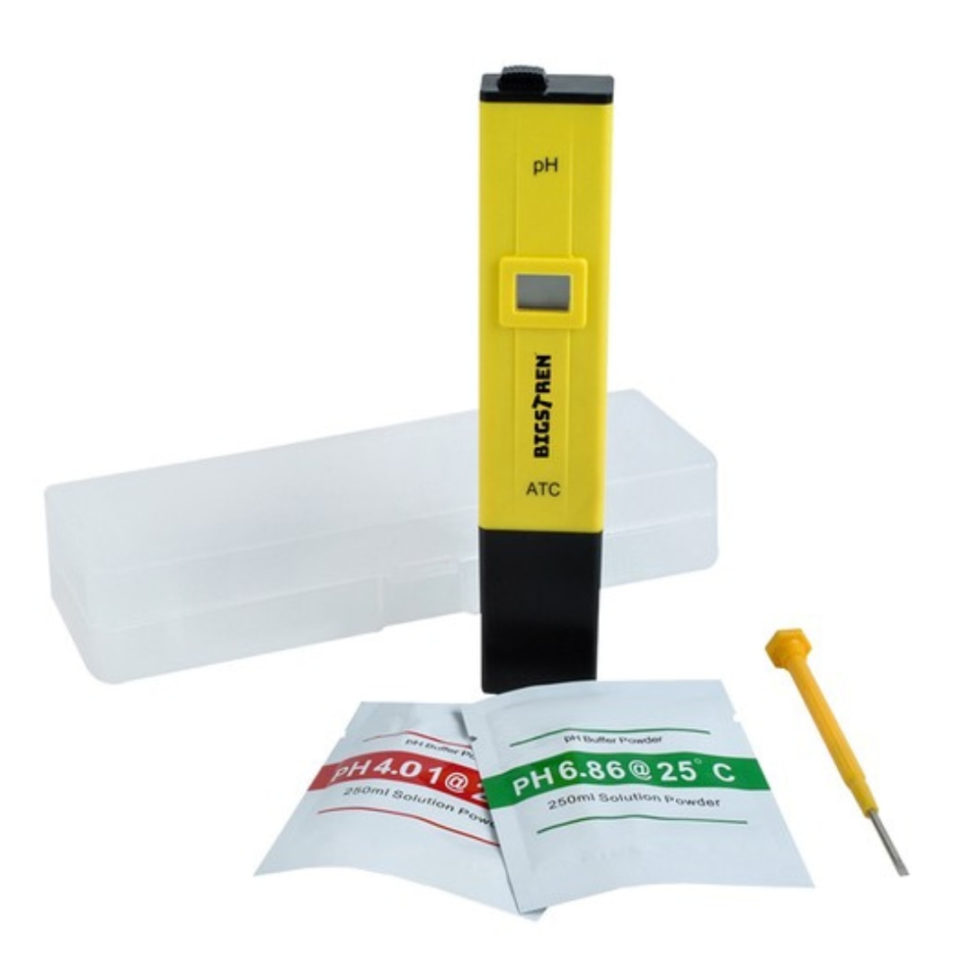 Tester digital pentru masurarea PH-ului apei, Bigstren, cu ATC, pH 0.0 ...